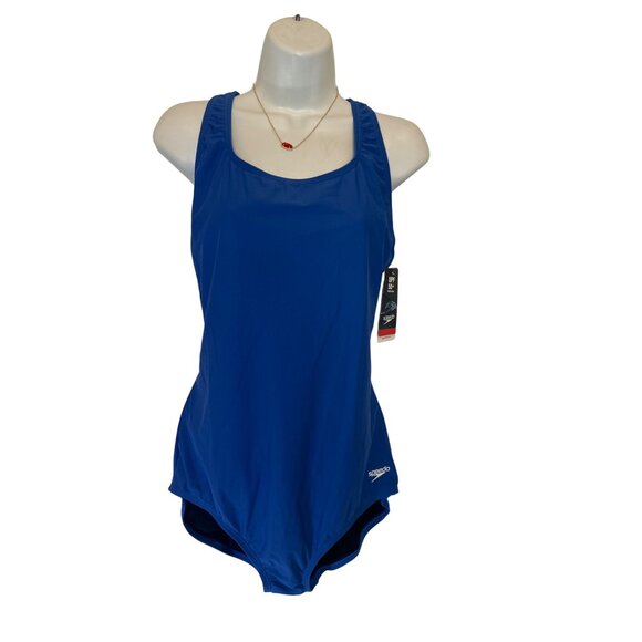 Speedo | Swim | Speedo Womens Blue Swimsuit Size 4 Upf 5 Protection ...